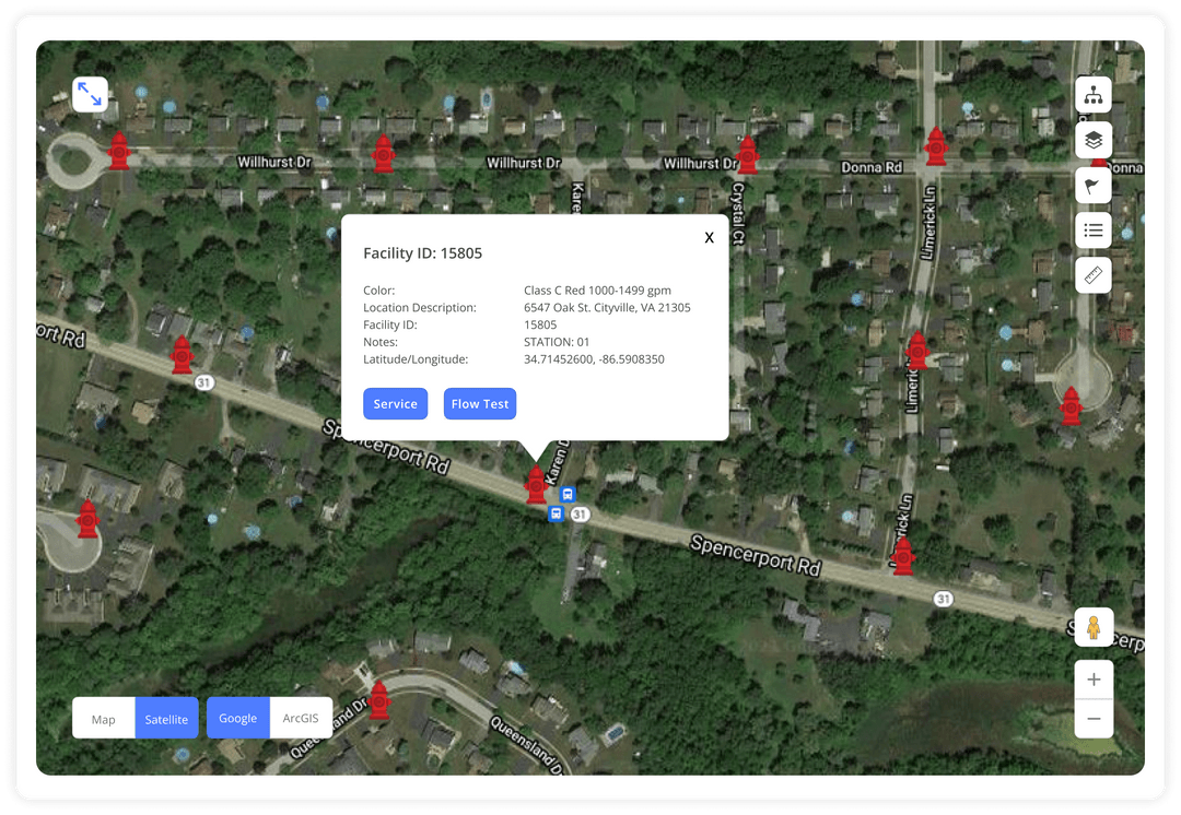 Fire Hydrant Management Software | Fire Hydrant Software